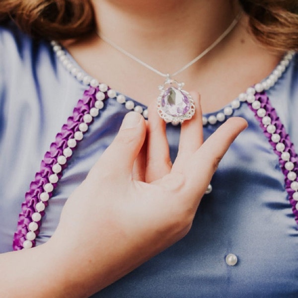 Sofia the First Amulet Necklace, Amulet of Avalor Reproduction ...