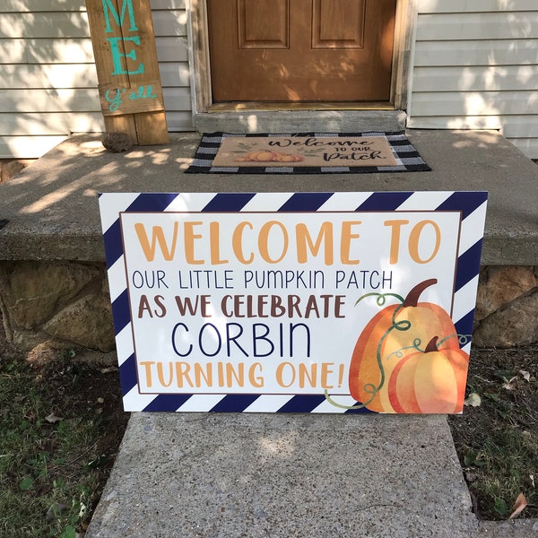 Pumpkin Welcome Sign, Pumpkin Patch Sign, Pumpkin Sign, Pumpkin ...