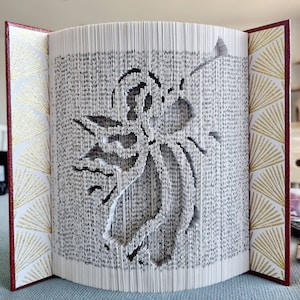 Praying Angel: Book Folding Pattern Instruction DIY Folded | Etsy