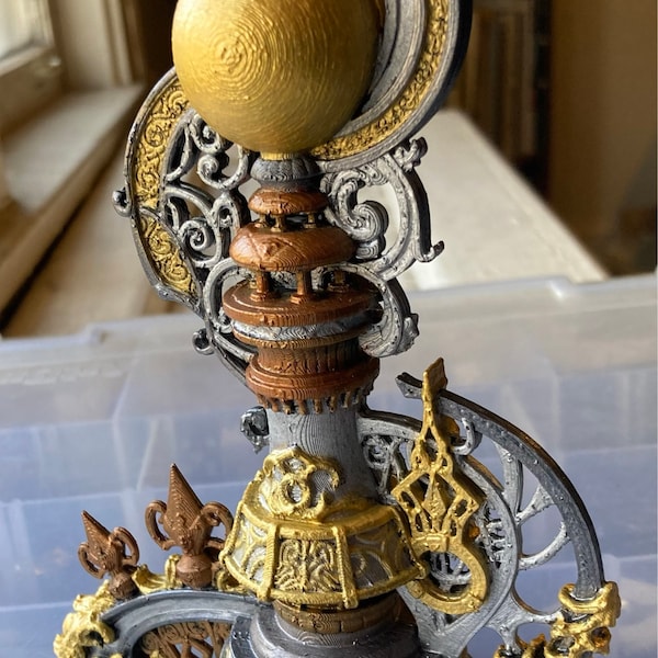 Arcane Sanctum STL File - Ancient Ruins - Wargame Terrain Miniature ...