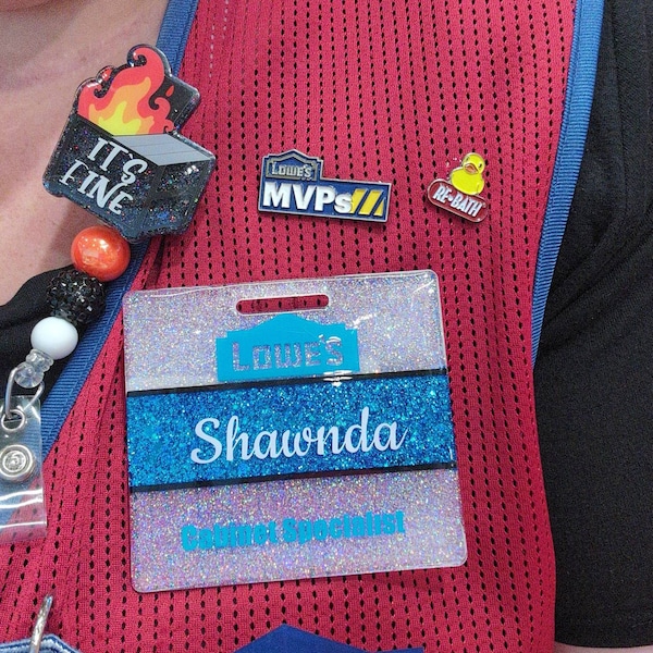 Lowe’s Name Badge - Etsy