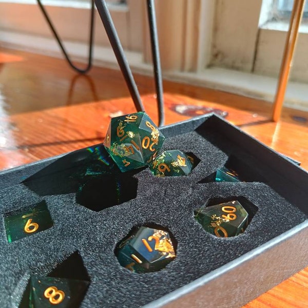 Milk Tea Boba Dice Kawaii Dice, Boba Dice, Handmade Resin Sharp Edge ...