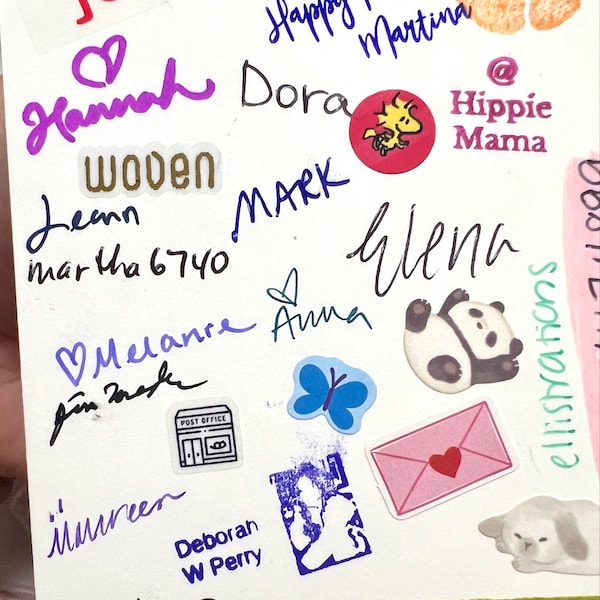 Variety Sticker Pack | Cute Sticker Pack, Mini Clear Stickers, Variety ...