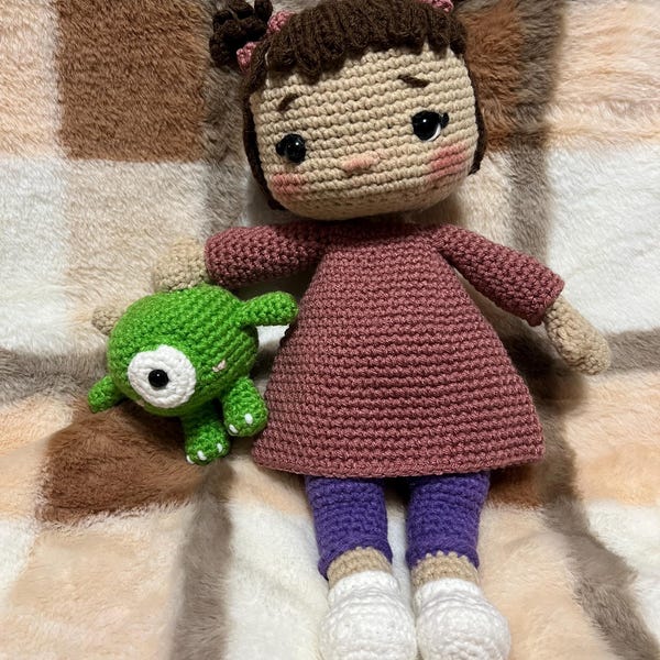 Booee,miky,sullisan and Outfit Crochet English Pattern - Etsy