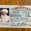 Santa's Sleigh / Lost Driving License/ Santa License / - Etsy UK