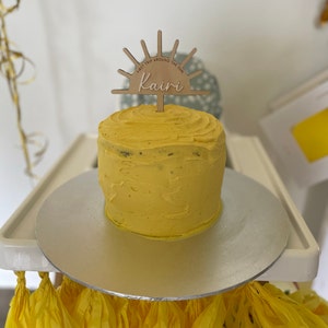 First Trip Around the Sun Cake Topper / First Birthday Cake Topper ...