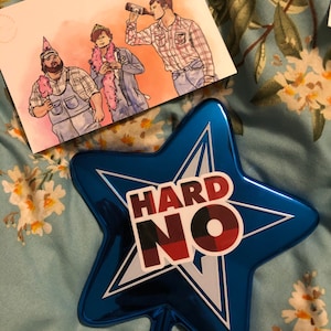 Hard No Sticker - Etsy