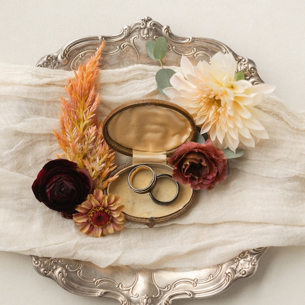 French Toile | Linen Styling Mat- Rollable and Double Sided Flat Lay ...