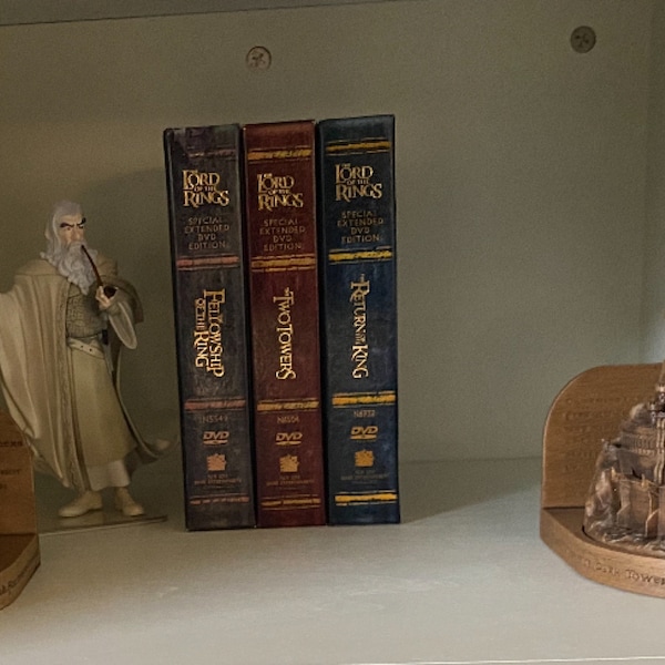 Two Towers Orthanc and Barad-dur Bookends - 3D Printed Hand-painted ...