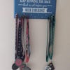 ISAIAH 40 31 Bible Verse Running MEDAL Holder HOOKS Rack and Race Bib ...