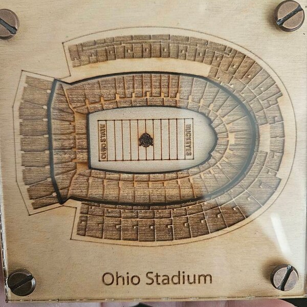 Philly Pack Layered Coaster (set of 4), 3D Wood Coaster, Sports Coaster ...