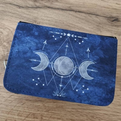 Moonphases Lunar Phases Shoulder Bag Moonflowers Art Bag Witch Bag ...