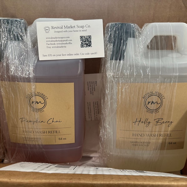 Christmas Liquid Hand Wash. Holiday Hand Soap. Winter Hand Soap. Plant ...