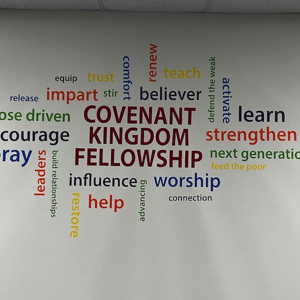 Word Collage Faith Worship Love, Youth Room, Church, Christian School ...