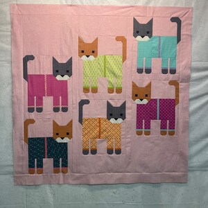 Cat Scratch Quilt Pattern by Art E.ast Quilting Co - Etsy
