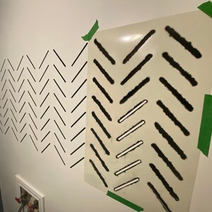 ATLAS Art Deco Wall Painting STENCIL Allover Pattern Stencil | Etsy