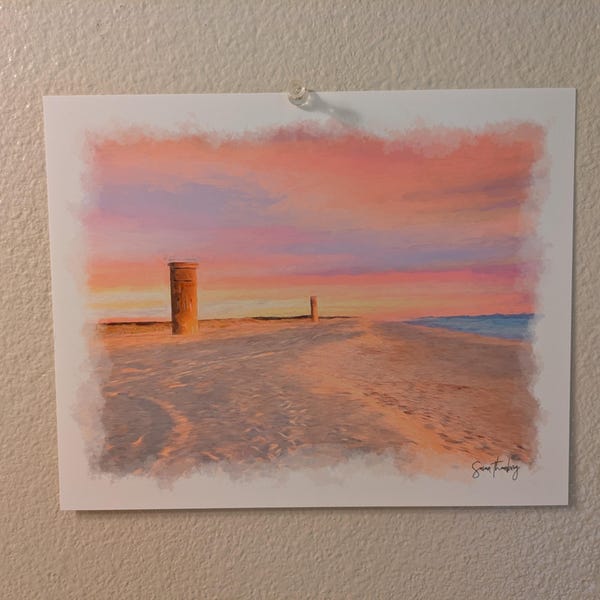 Rehoboth Beach Art Print - Dolles on the Boardwalk in Rehoboth Beach ...