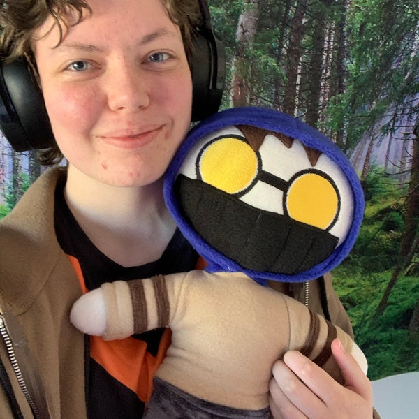 Ticcy Toby Plush Inspired by Creepy Pasta - Etsy