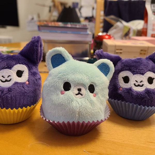 Mochi Plush Sewing Pattern + Tutorial Book .PDF + Embroidery Files I ...