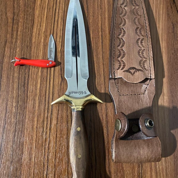 HUNTING KNIFE, BUSHCRAFT Knife,handmade Knife, Stainless Steel With ...