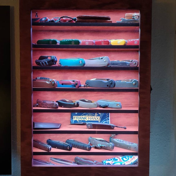 Knife Display Case, Pocket Knive Display Case, Pocket Knife Display ...