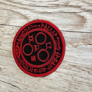 Save Game Symbol Embroidered Patch. Horror Movie Inspired Patches. Iron ...