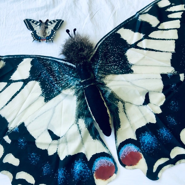 Swallowtail Butterfly Costume For Adults Butterfly Wings Handmade Costume Halloween