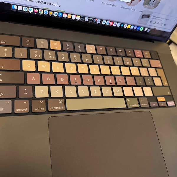 Cute Space Surface Book Individual Keys Stickers Surface Laptop Keys ...