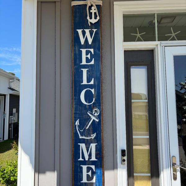 Nautical Porch Sign - Etsy