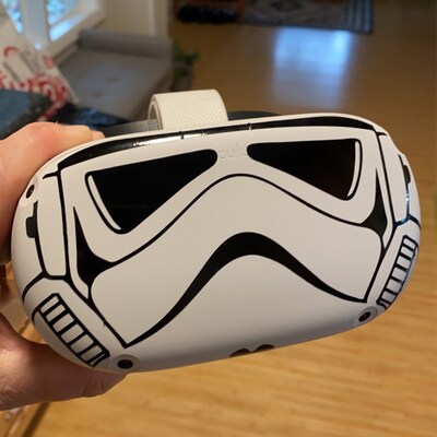 Meta Quest 2 Stormtrooper Visor Sticker - Etsy