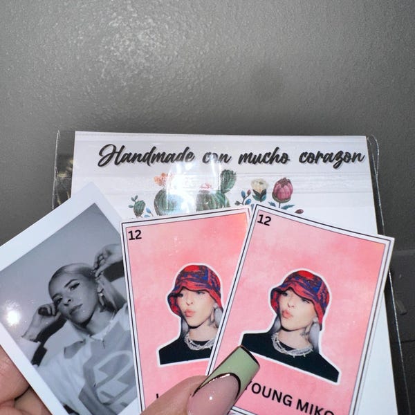 Natanael Cano Sticker Corridos Tumbados Custom Polaroid Nata Montana ...