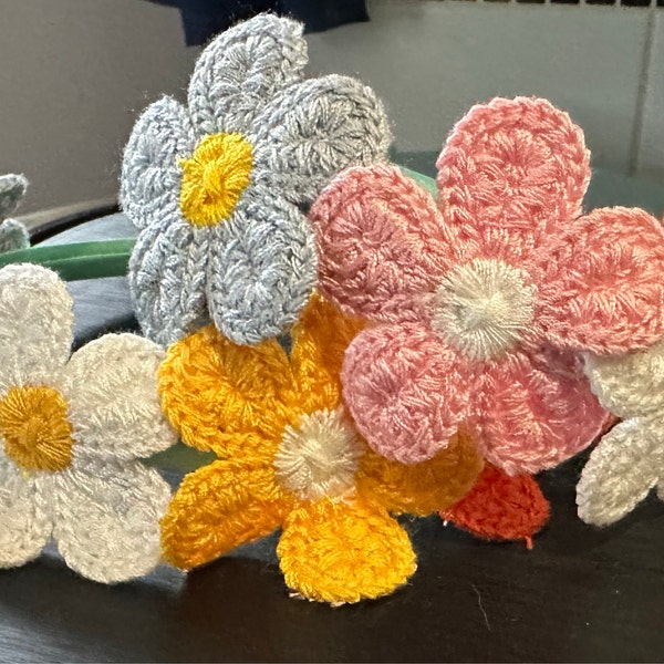 Crochet Fancy Hyacinth ,finished Crochet Hyacinth , Handmade Knitted Flowers, Crochet Flower ...