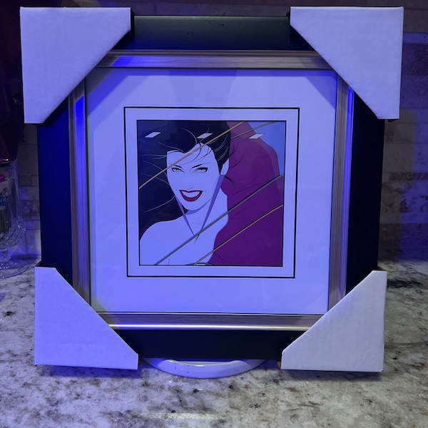 Patrick Nagel "rio - Duran Duran Album Cover" FRAMED Art Deco Print - Etsy