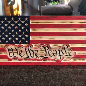 US Flag We the People DXF/SVG Digital Download - Etsy