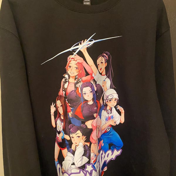 XG Shooting Star Inspired Anime Unisex Hoodie, KPOP Merch, Anime Merch ...