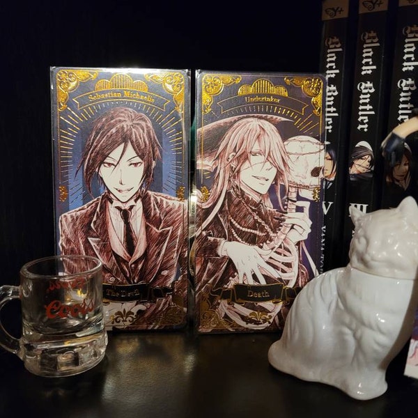 Kuroshitsuji Black Butler Sketch Anime Postcard - Ciel Phantomhive - Etsy