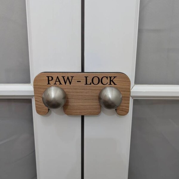 Paw-lock - to Keep Those Pesky Animals From Opening the Interior French ...