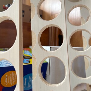 Larger Capacity, 25 Can Spray Paint Rattle Can Organizer. Comes With ...