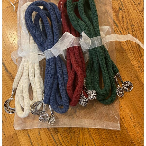 Handfasting Cords Set - 4 Elements - Earth - Water - Fire - Air ...
