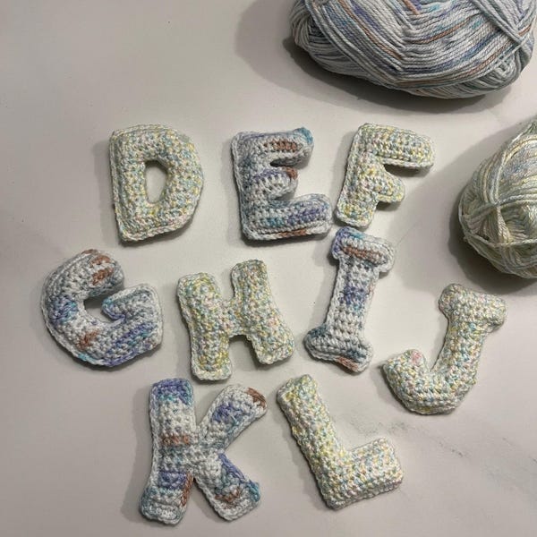 Alphabet and Math Bundle Crochet Patterns | Soft Plush Letters | Soft ...