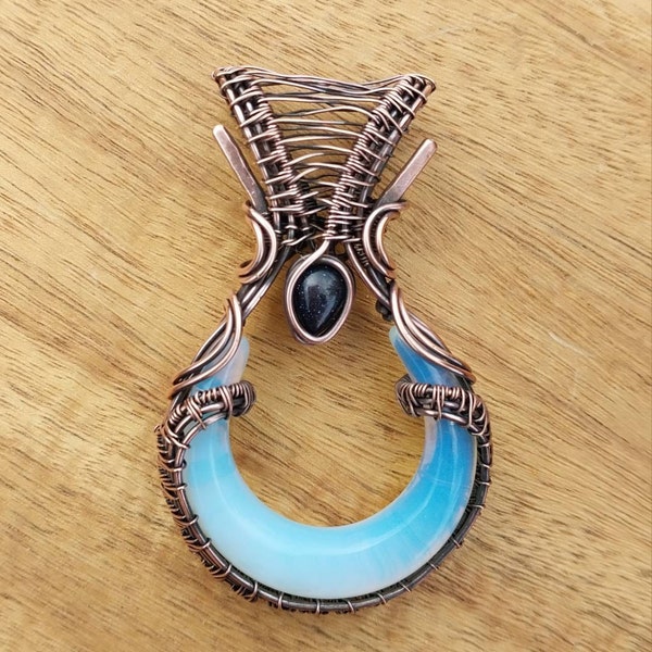 Molly Moon Pendant Tutorial. Wire Wrap Pdf Tutorial Download. Many ...