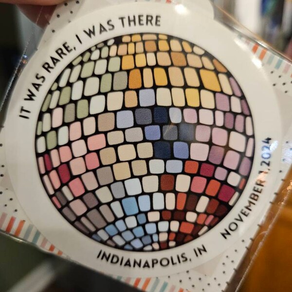 Custom Eras Disco Sticker| Tour Merch| Tour Sticker|waterproof Sticker ...