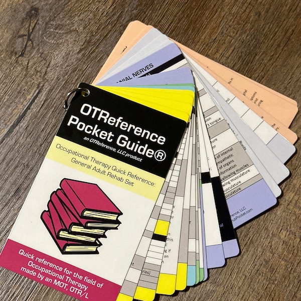 Otreference Pocket Guide - General Adult Rehab Set - Etsy