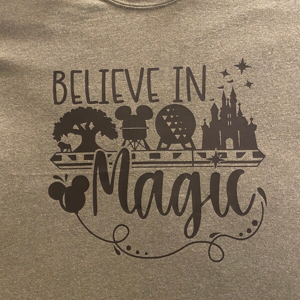 Believe in Magic - SVG PNG, Vector Files - Cricut Silhouette Files ...