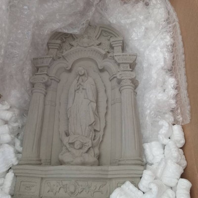 Painted Dragon Statue Garden Decor Cute Winking Dragon - Etsy