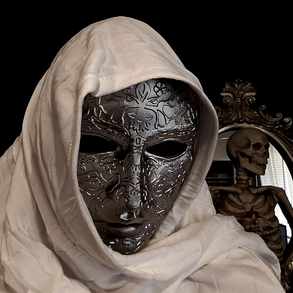 Baldwin IV of Jerusalem Cosplay Mask Wearable Movie Prop - Etsy