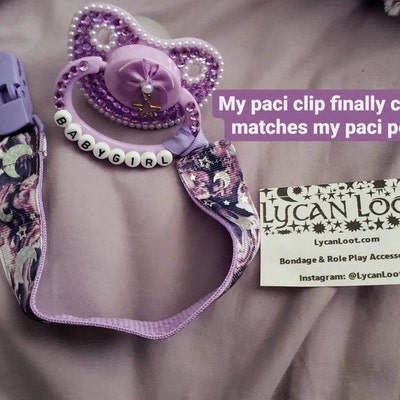 Build Your Own Adult Pacifier Clip Paci Strap Binkie Dummy Ddlg Cgl ...