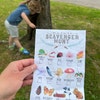 Printable Nature Scavenger Hunt for Kids Watercolor Full Color for ...