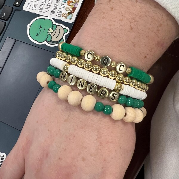 Florida Gators Bracelet Stack - Etsy