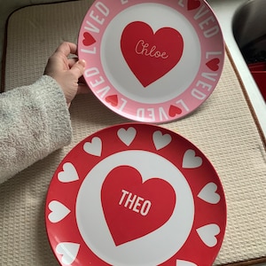 Personalized Alphabet Plate Set for Kids Cute ABC Themed - Etsy